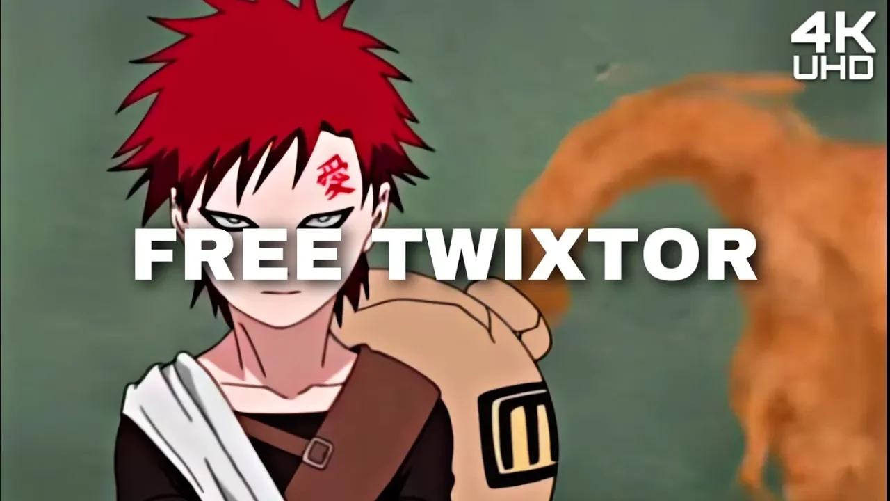 Gaara vs Rock Lee twixtor clips 4K UHD pt. 1 [Naruto Twixtor]