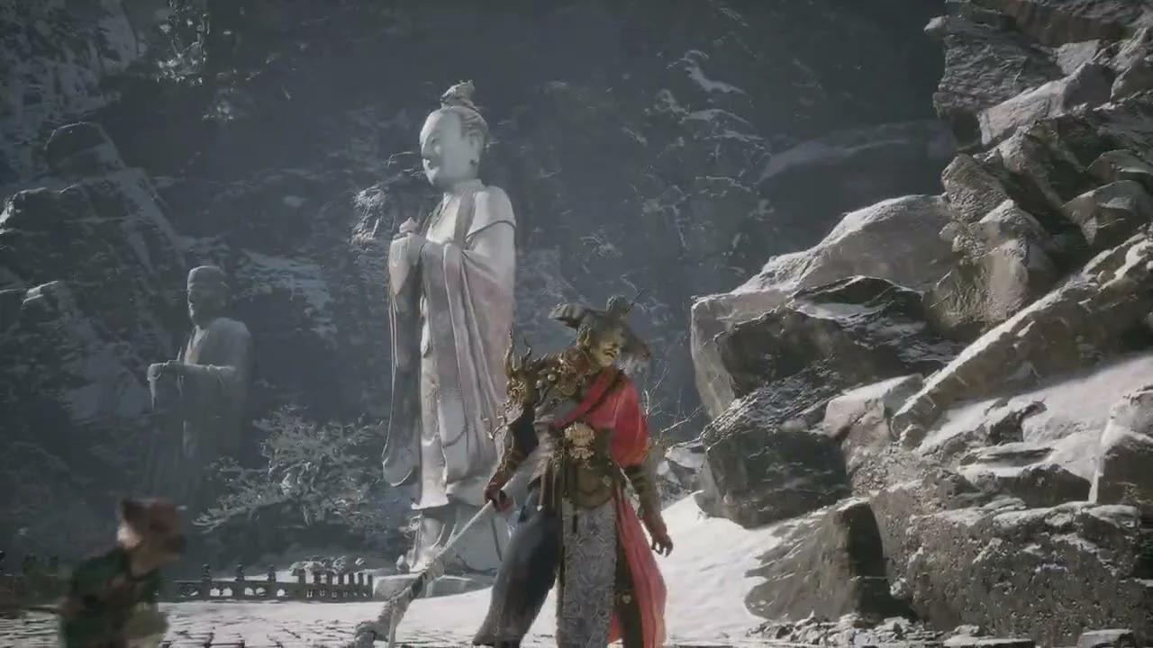 Black Myth: Wukong - Chapter 3 Pavilion: Pray To 4/4 Buddha Statues On ...