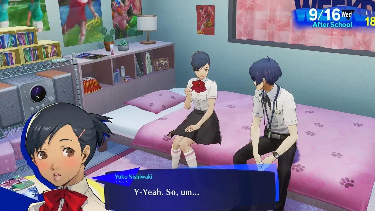 Persona 3 Reload Yuko Romance - Social Rank 1 to 10