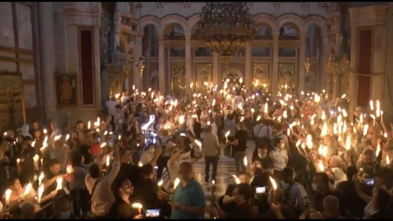 A Tribute to Christians Celebrating the Holy Fire Miracle 2021