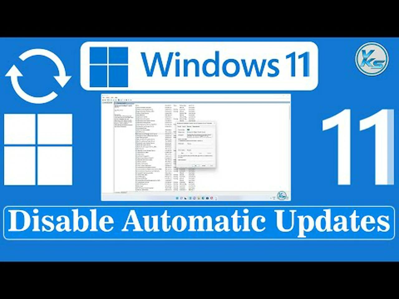 How To Disable Automatic Updates On Windows 11