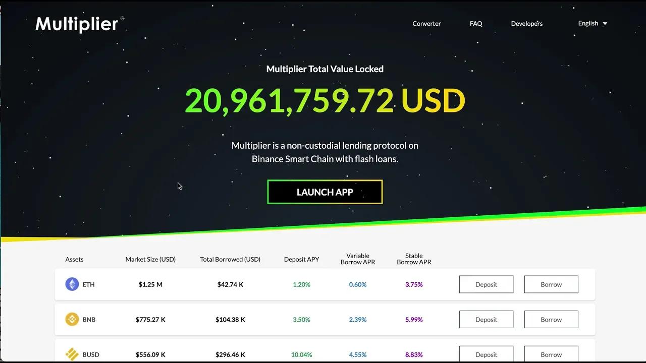 [DeFi Hidden Gem] Multiplier Finance V2 Lending Protocol at Glance