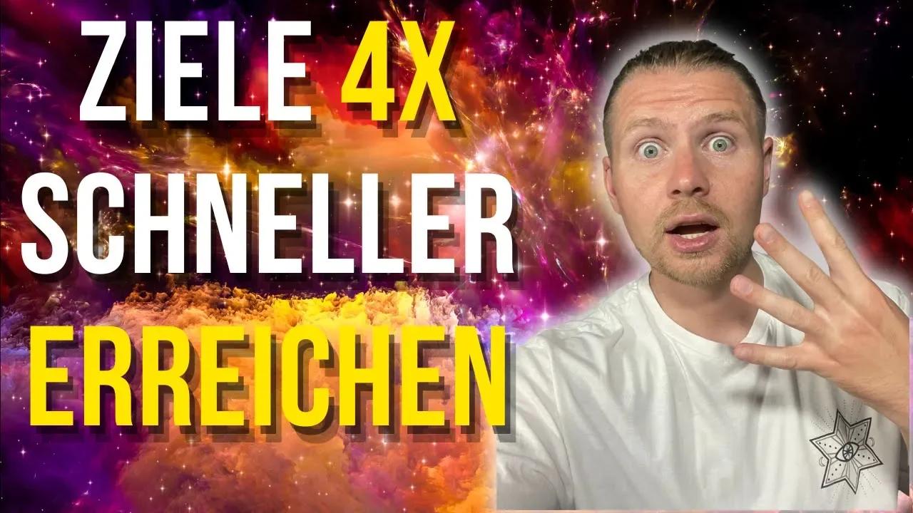 Mit dieser Methode erreichst Du deine Ziele 4x schneller