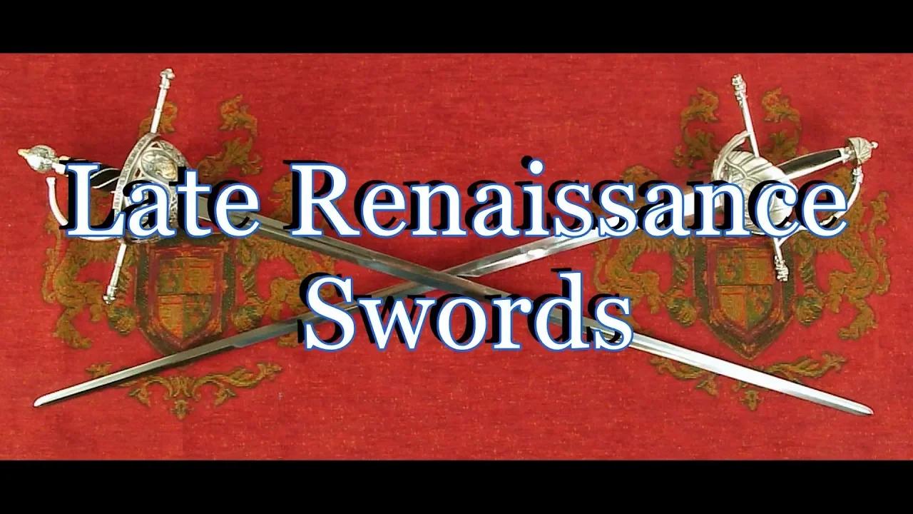 Late Renaissance Swords - Full Guard