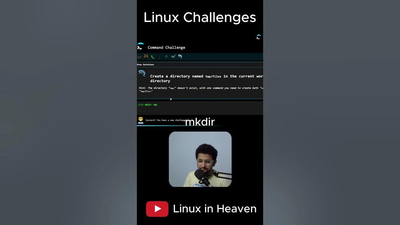 Linux Challenges Shorts Coding Linux Opensource Bash Sysadmin Unix