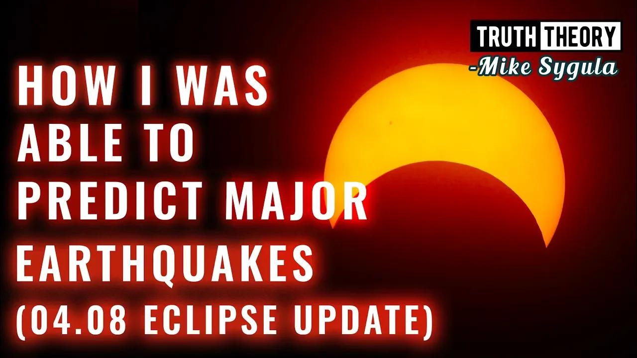 How I Was Able To Predict Major Earthquakes that Happened This Week ...