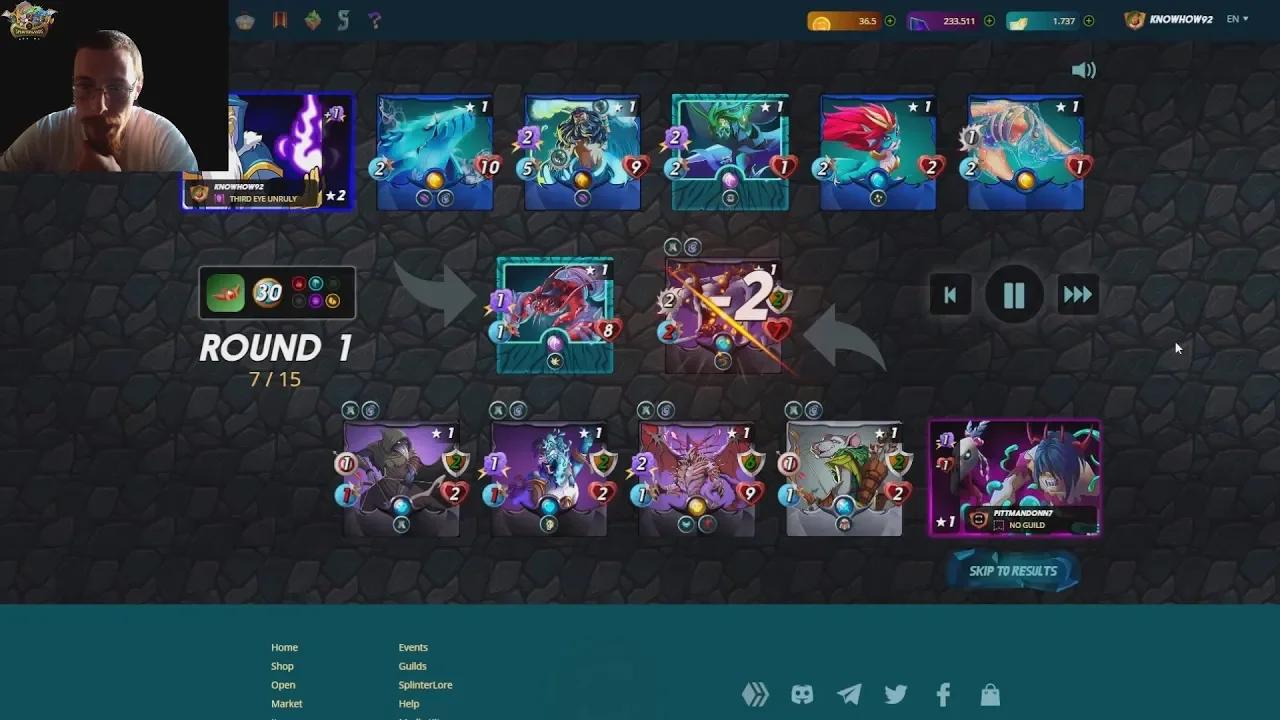 Desperately Fun Splinterlands Wild Ranked Sesh (w/ commentary)