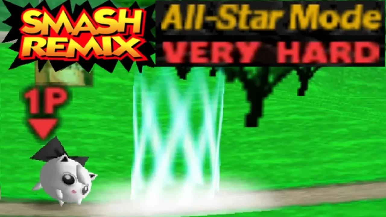 Smash Remix - All-Star Mode Gameplay with NTSC-J Jigglypuff (VERY HARD)