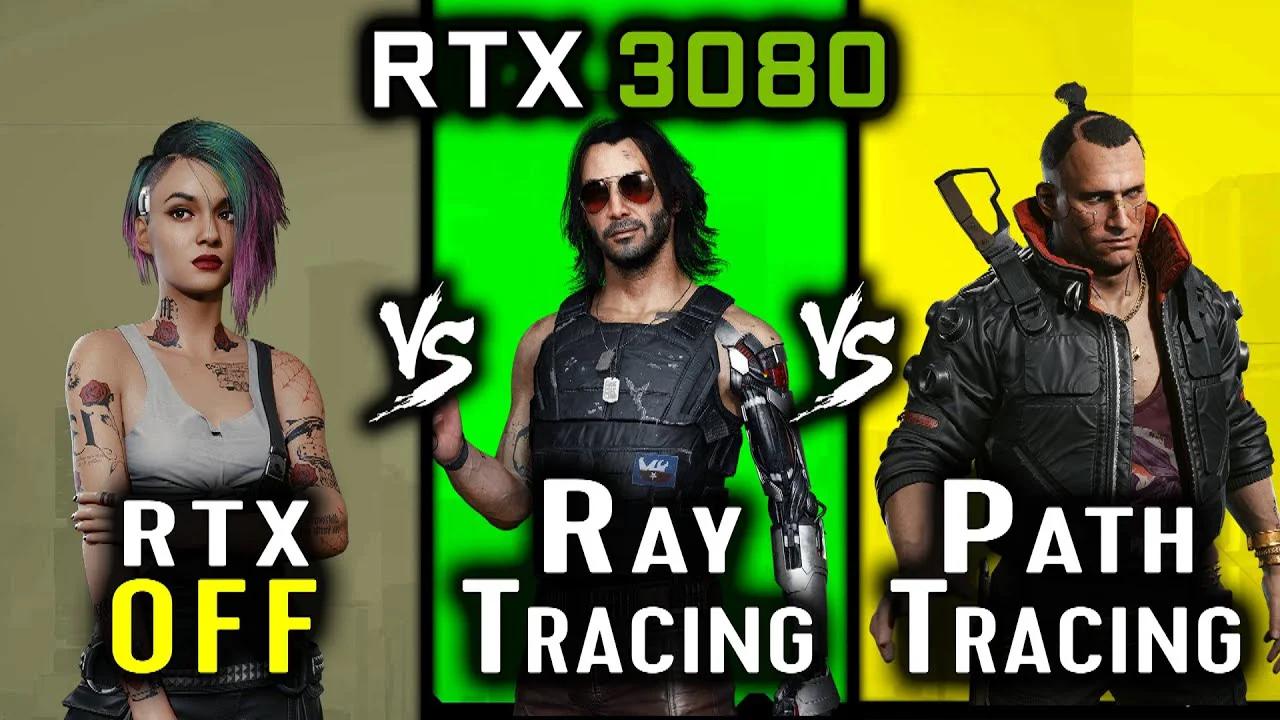 Cyberpunk 2077 RT Overdrive - Path Tracing vs Ray Tracing ON vs OFF ...