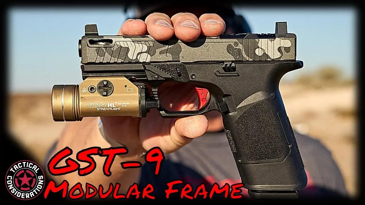 80 Percent Arms GST-9 Glock 19x, 45 or 19 Modular Frame
