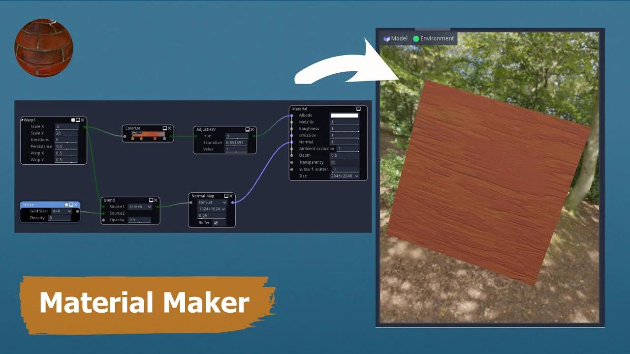 How to get started with Material Maker | Beginner Texturing Tutorial [REQUESTED]