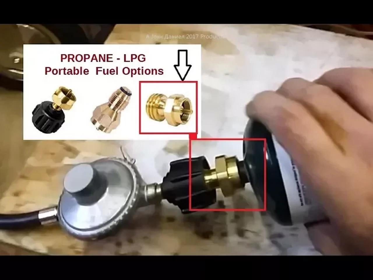 Using a PROPANE 1 Lb Fuel adapter in Emergencies or ? ( Parts used ...