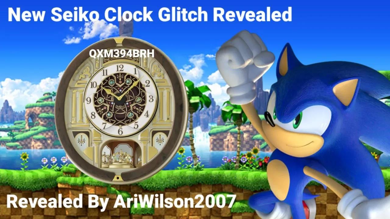 Seiko Melodies In Motion Clock QXM394BRH Hidden Glitch Revealed By @AriWilson2007