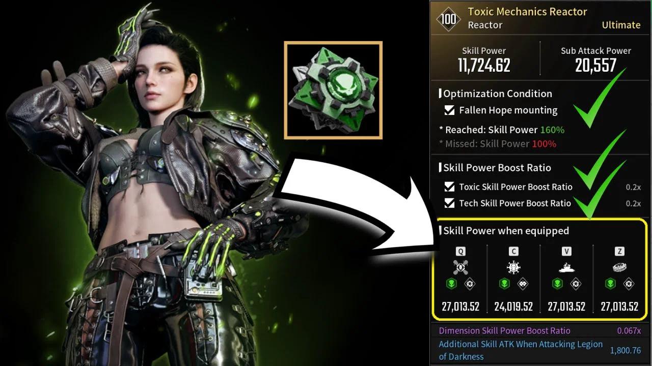 Reactor Guide - Easy Way to Boost Power for Your Descendant # ...