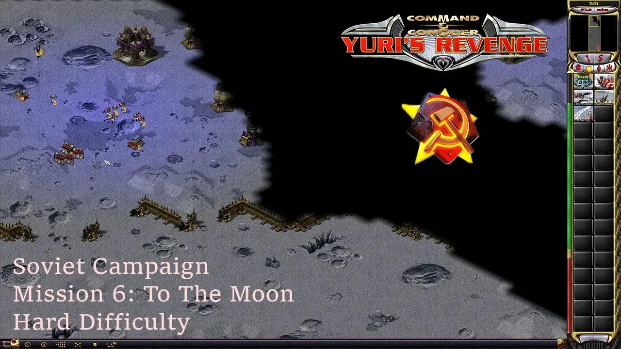 Command And Conquer: Yuri's Revenge - Soviet Mission 6: To The Moon ...