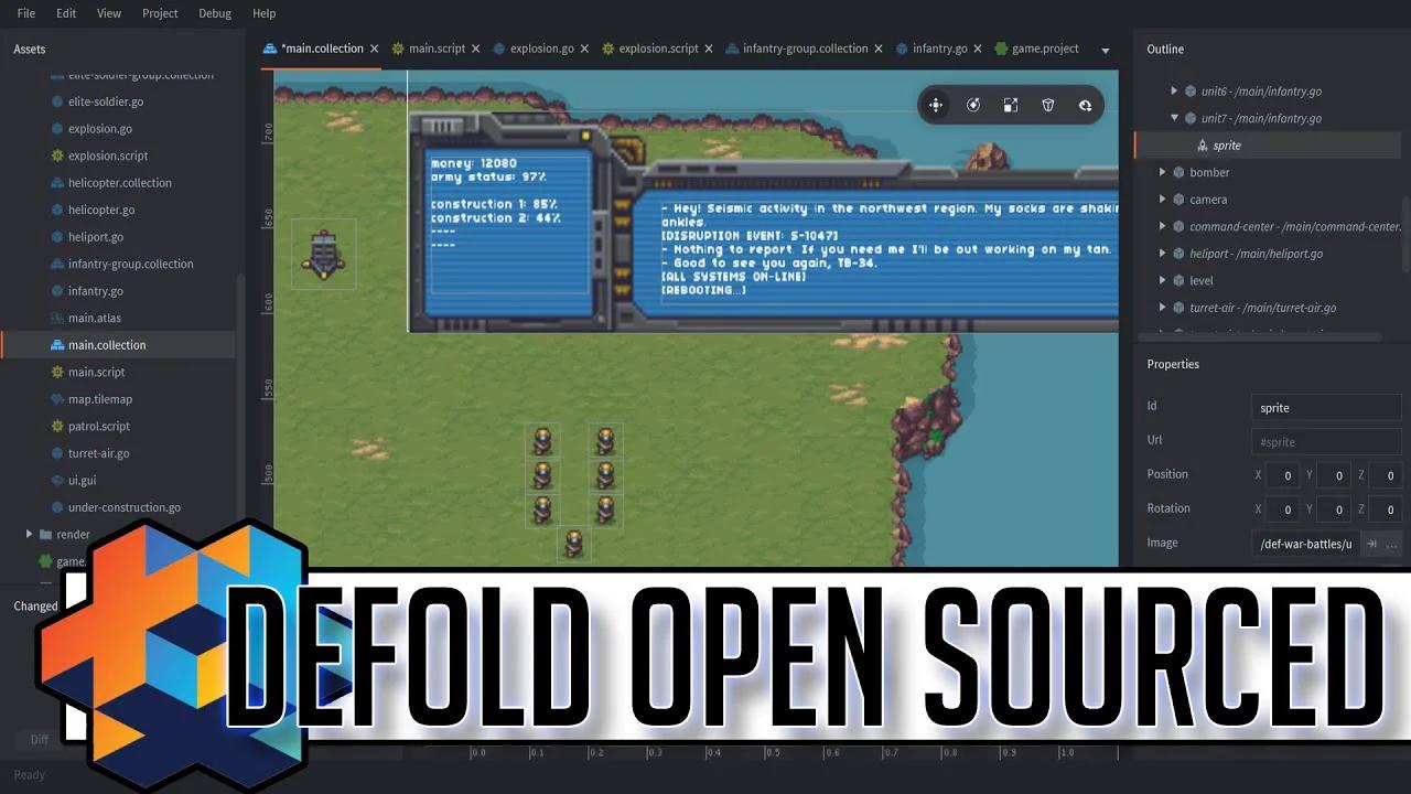 Defold Engine Open Sourced! Defold Engine Open Sourced!