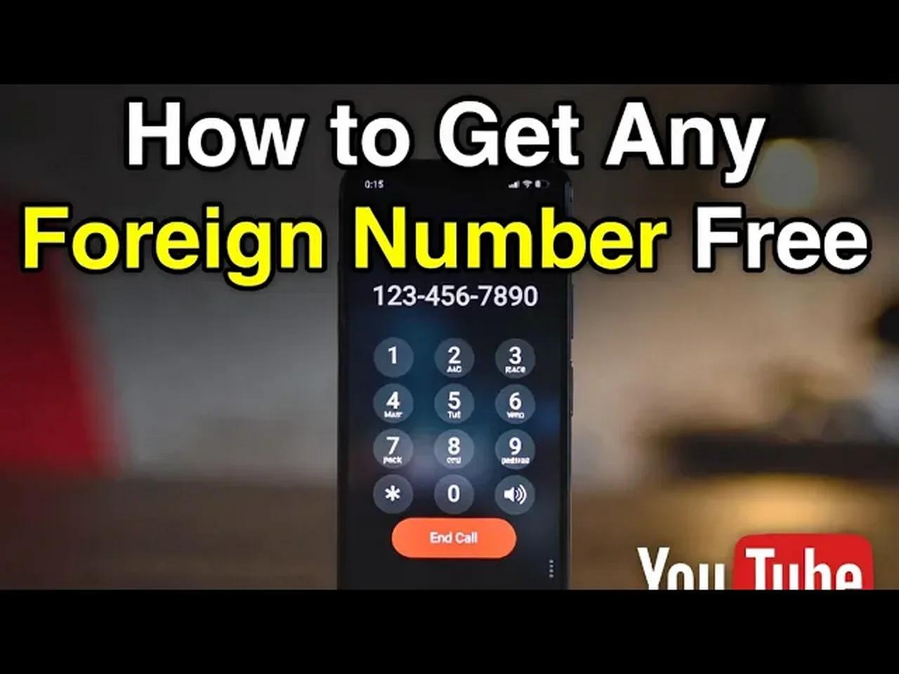 How to Get Foreign Phone Numbers FREE (Legally) 🌍 | No SIM, No Cost