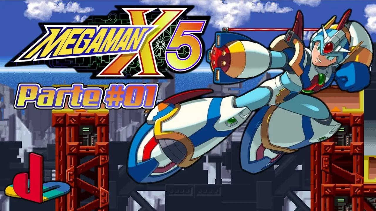 Mega Man X5 Ps1 (Jogando com o X) - Visual Novel X5