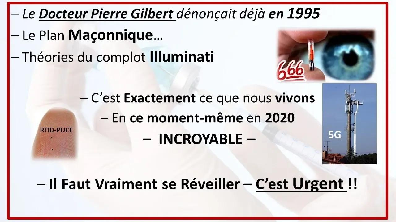 URGENT RÉVEILLON-NOUS ÇA PRESSE EN 2020-Conférence de 1995 Dr Pierre ...