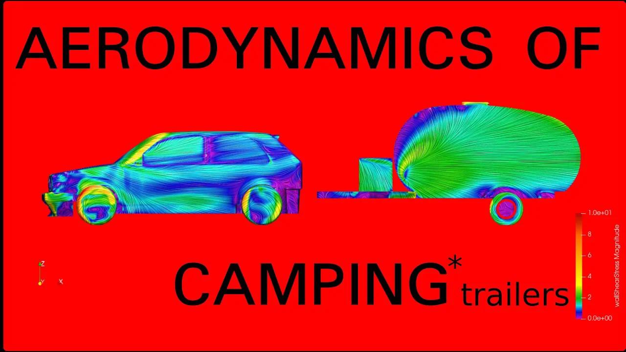 Aerodynamics of a Camping Trailer