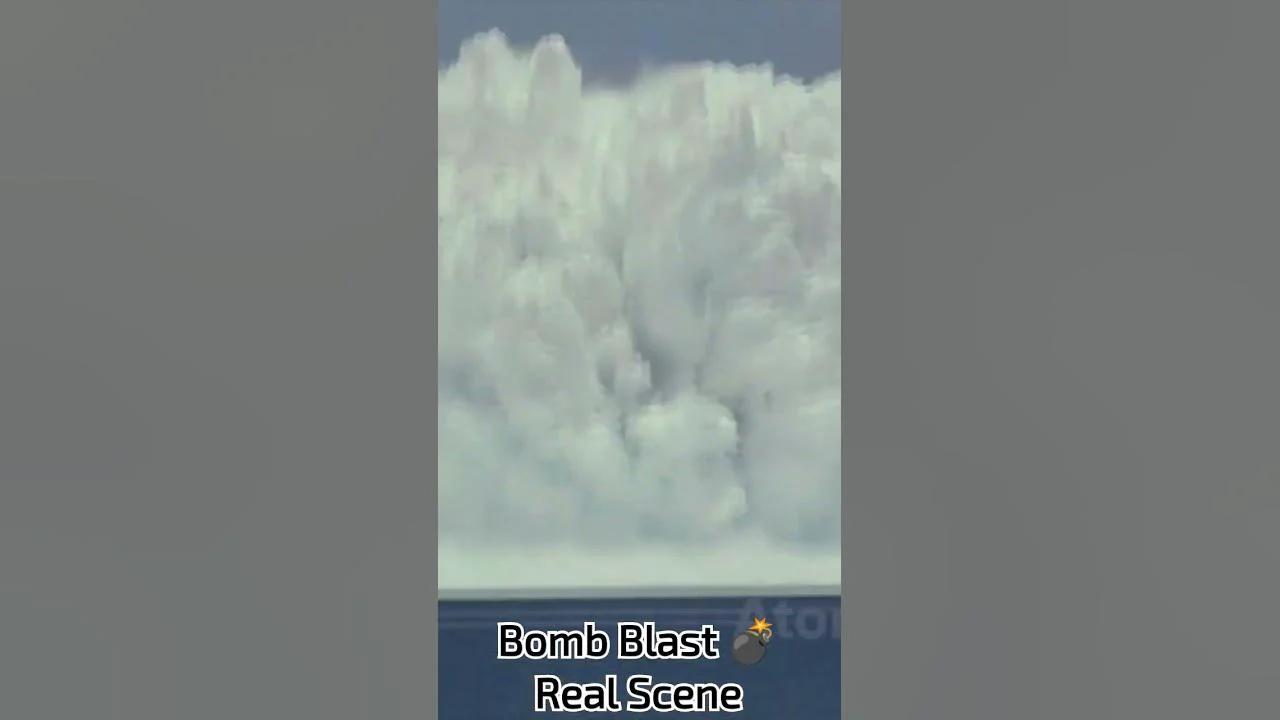 Atomic Bomb Blast | Real Scene | #shorts