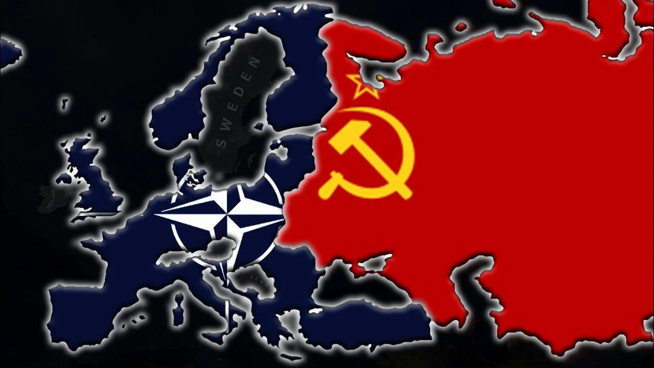 NATO vs Soviet Union WW3 - Hoi4 Timelapse