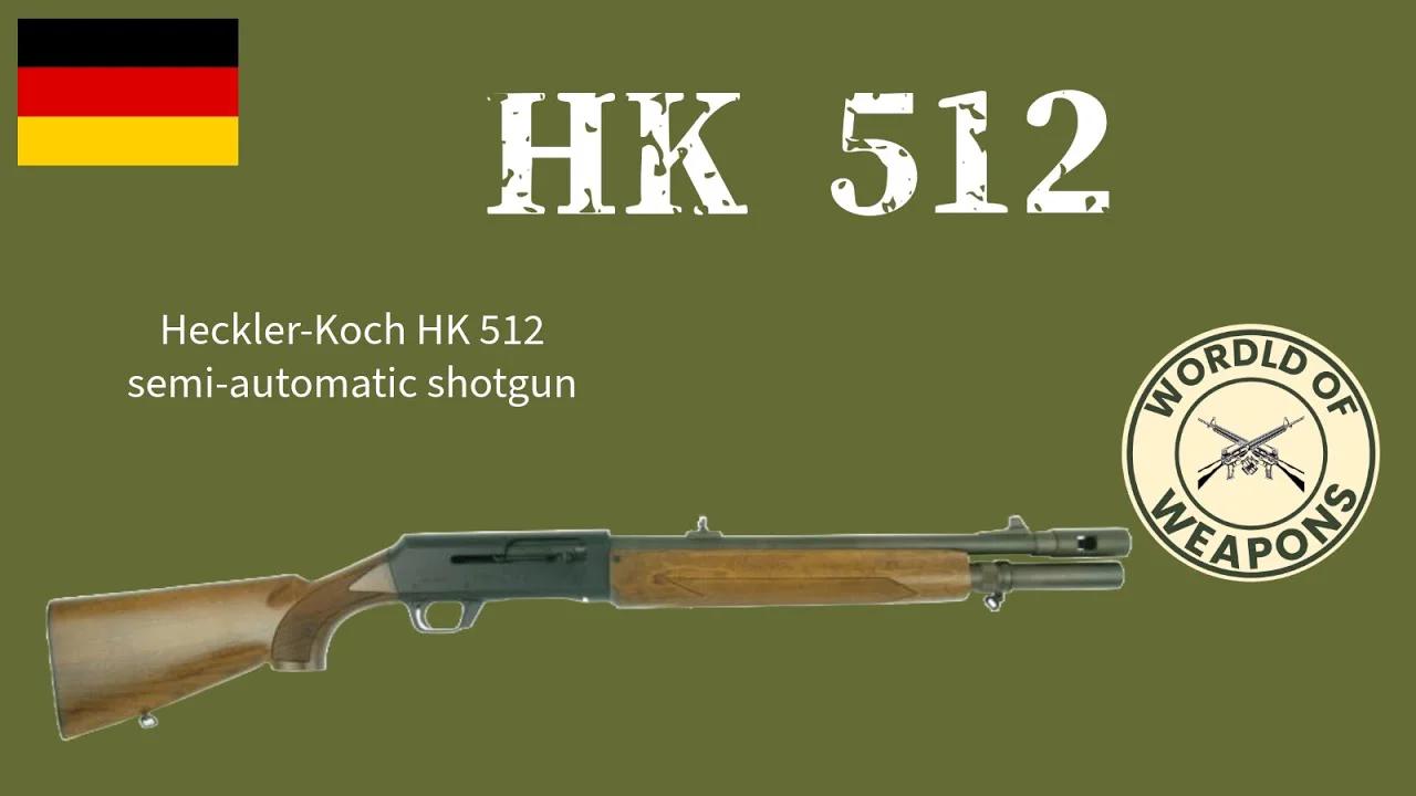 HK 512 🇩🇪 The first shotgun made ever by Heckler&Koch