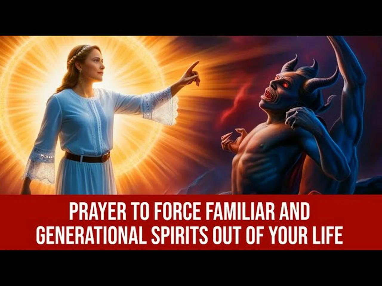 Prayer to Force Familiar, and Generational Spirits Out of your Life