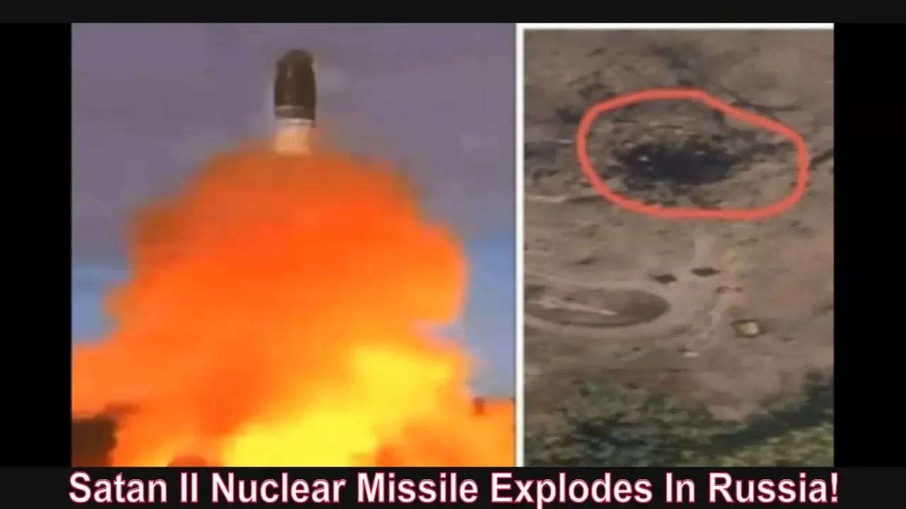 Satan II Nuclear Missile Explodes In Russia!