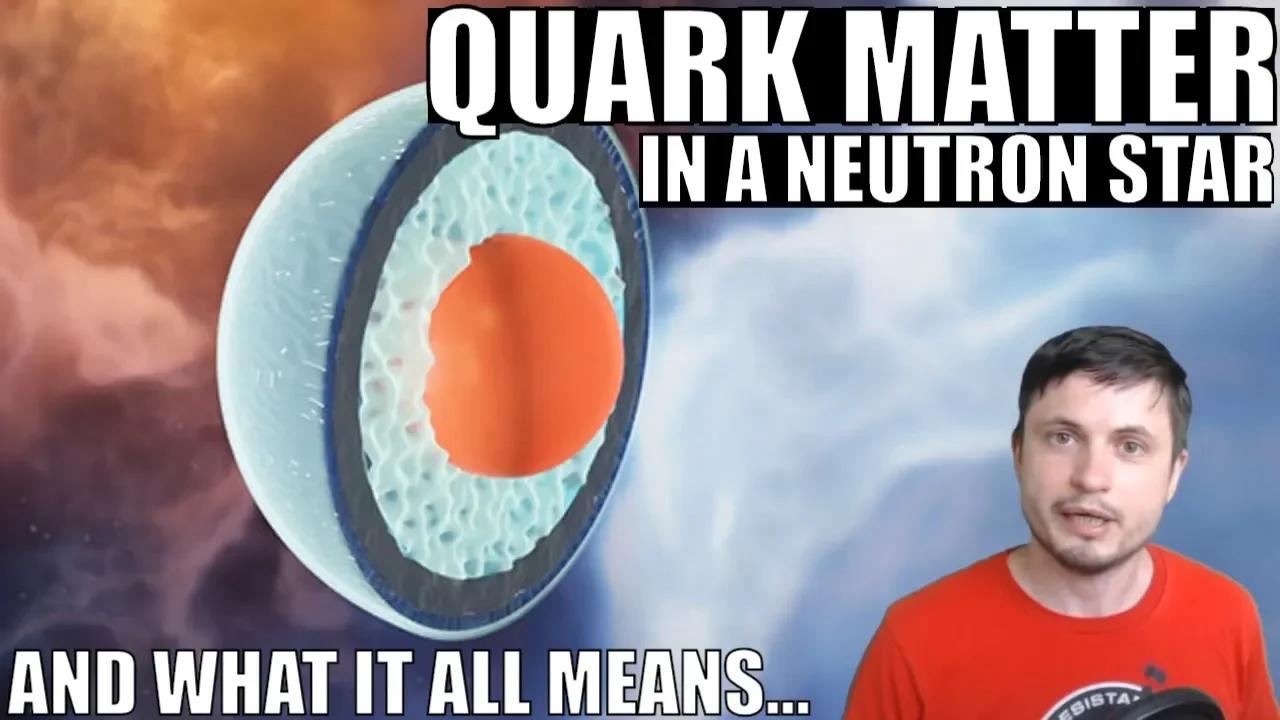 Evidence of Quark Matter In a Neutron Star And Why It's Important