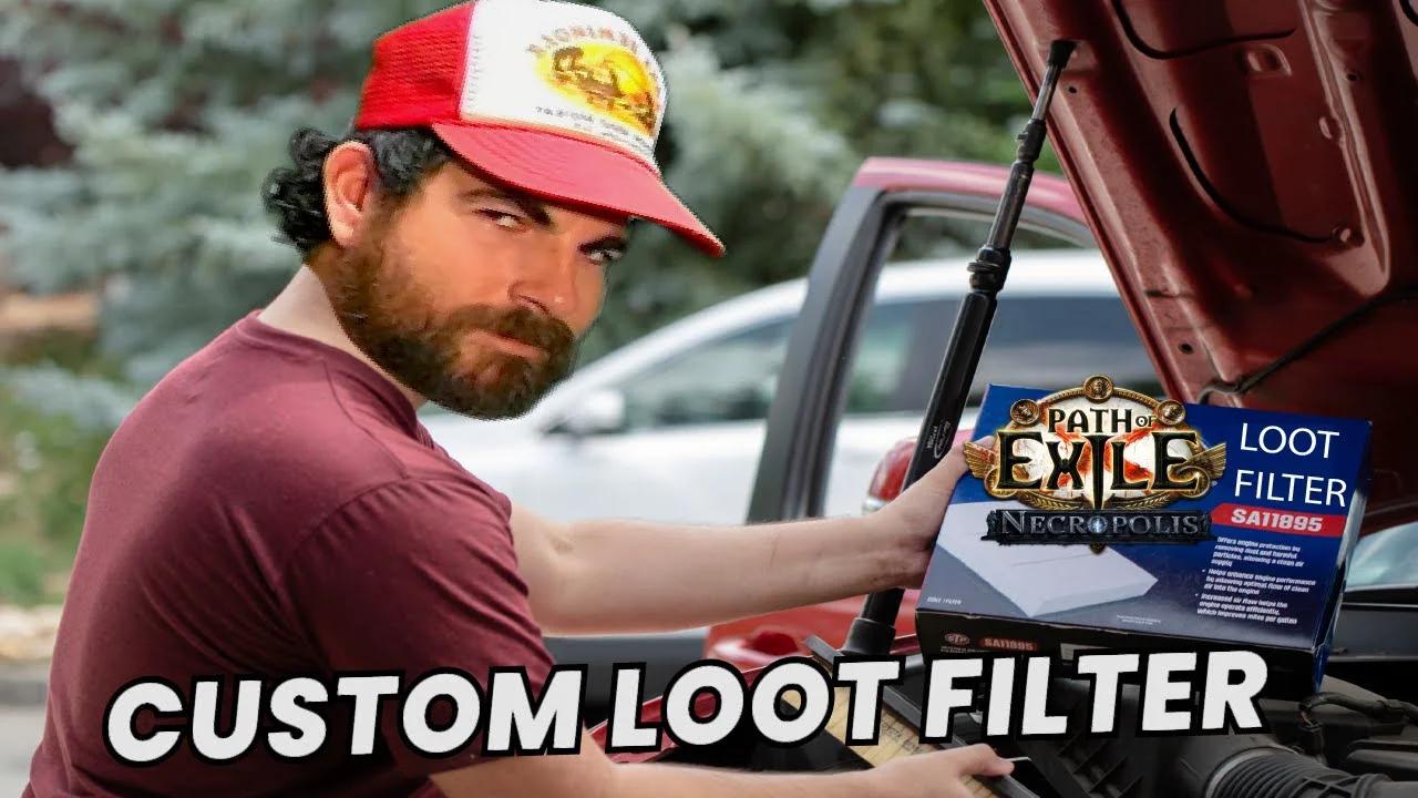 Set Up A Custom Loot Filter W/ CUSTOM SOUNDS In POE - 3.24 Necropolis