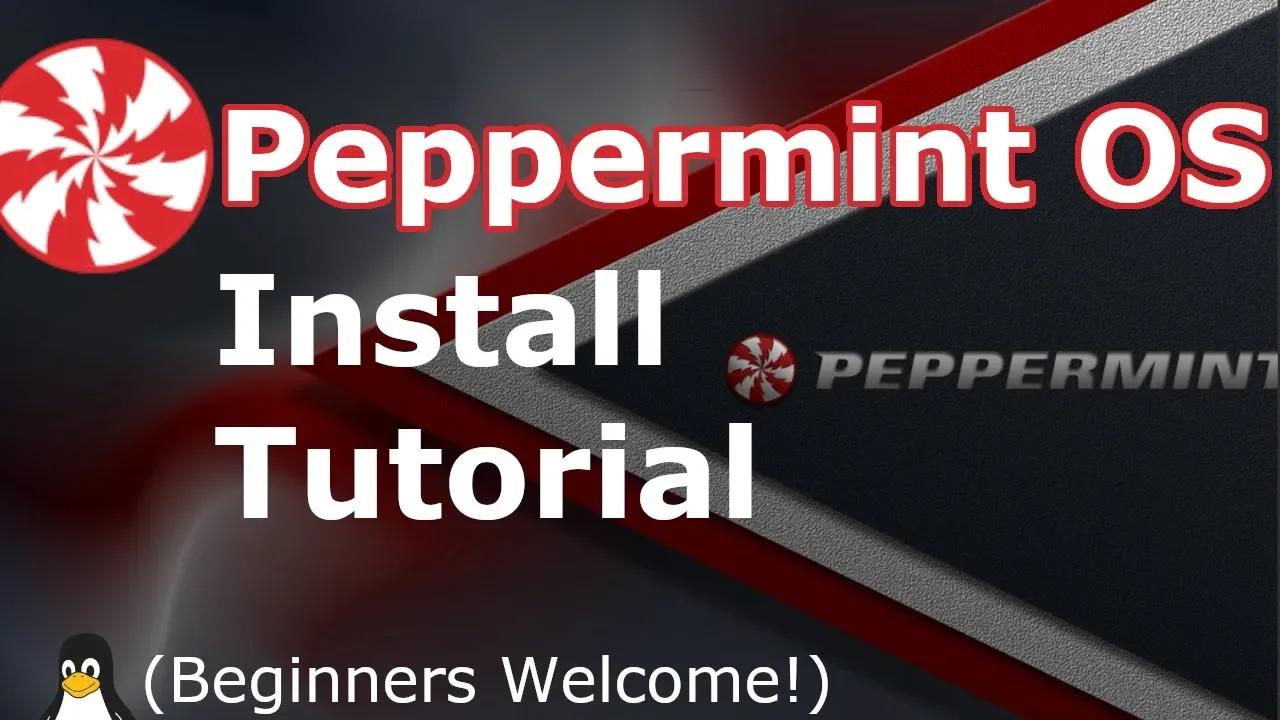 Peppermint OS 10 Install (Respin) | Linux 2019 | Beginners Install ...