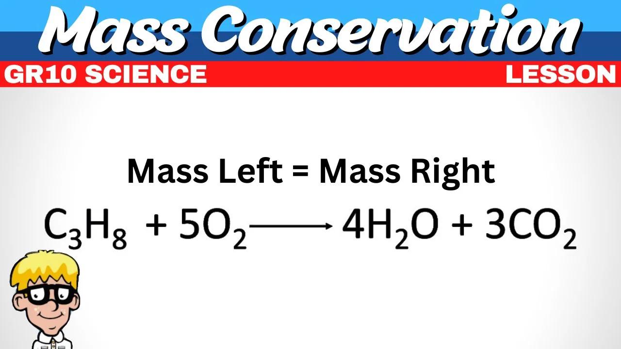 Conservation Of Mass Grade 10