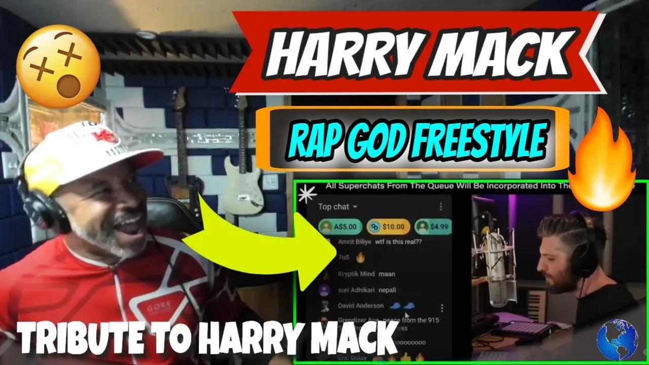 TRIBUTE TO HARRY MACK | Harry Mack Rap God Freestyle with Mike Cross ...