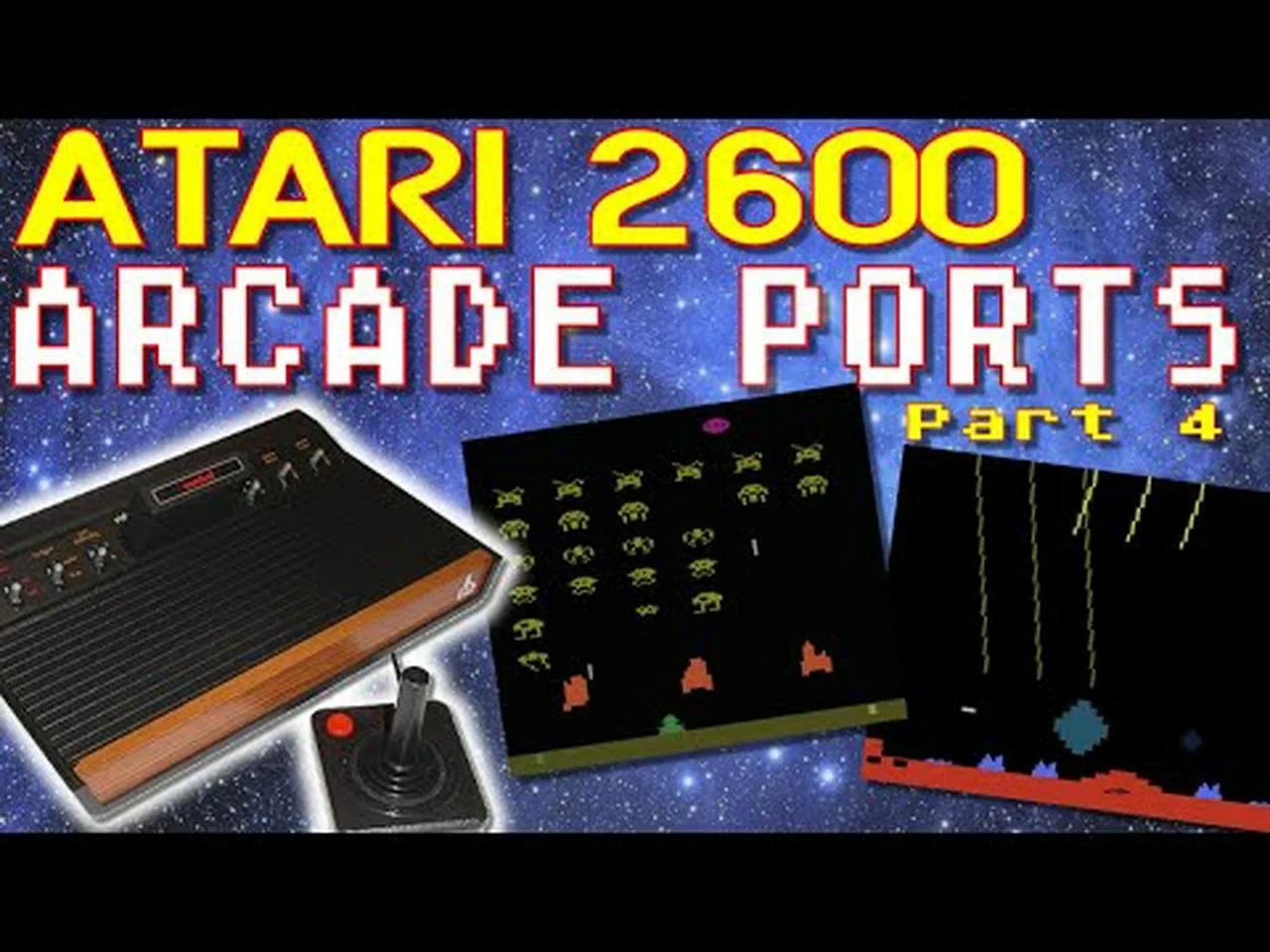 Atari 2600 Arcade Ports - Space Invaders, Missile Command, Millipede!