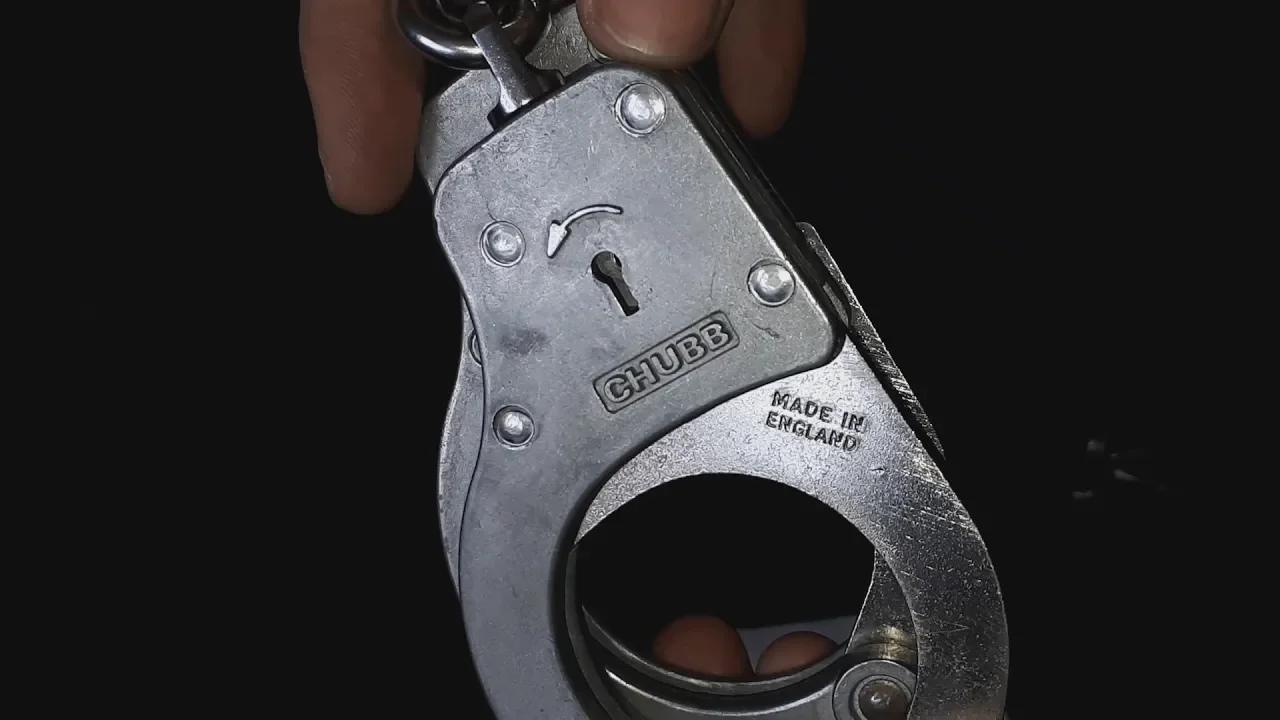 🚨🔗🇬🇧 Model 1K70 Chubb Detainer British Prison High Security Chain ...
