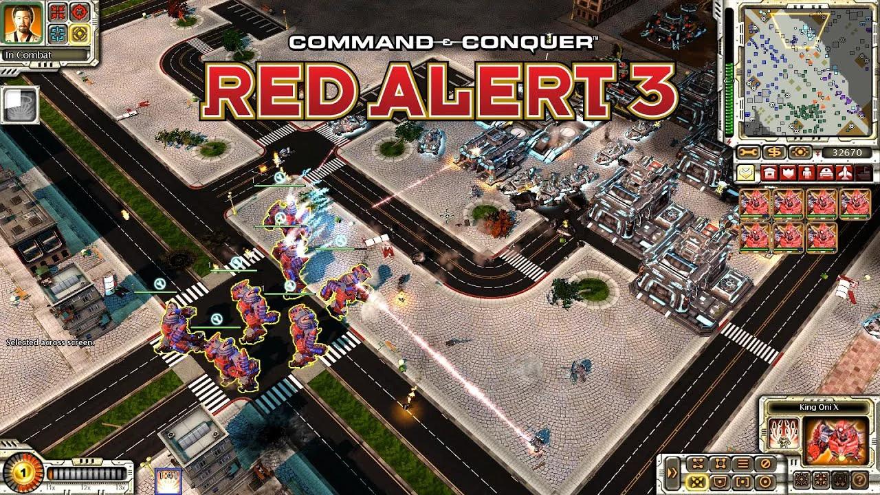 Command & Conquer Red Alert 3 Corona MOD Rising Sun King Oni X in Action!