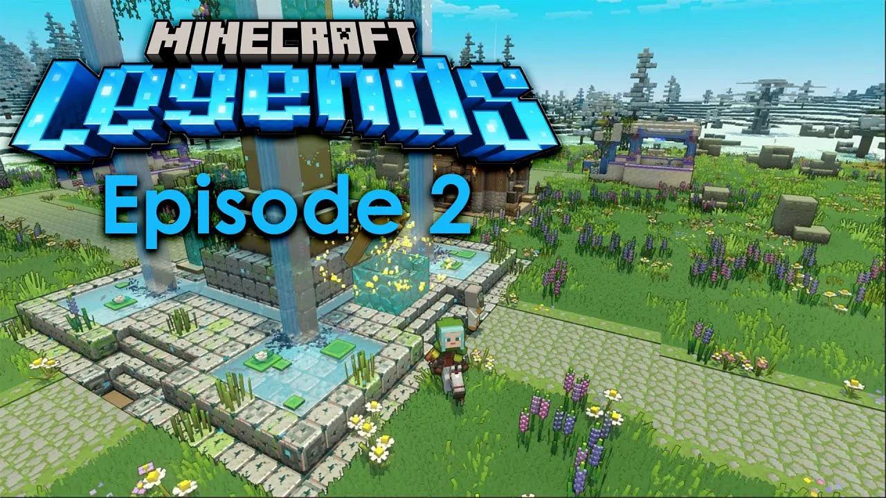 Minecraft Legends PC Gameplay Episode 2 - First Village
