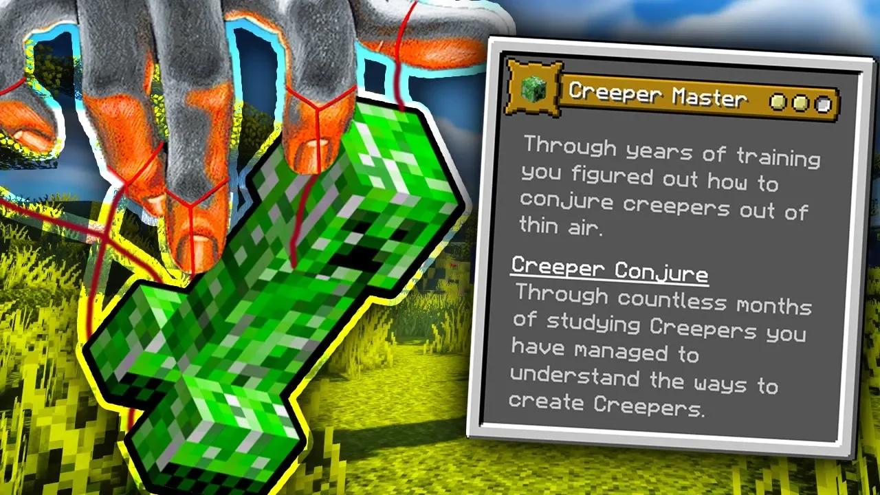 Minecraft Origins Mod: Creeper Master (Custom Origin)