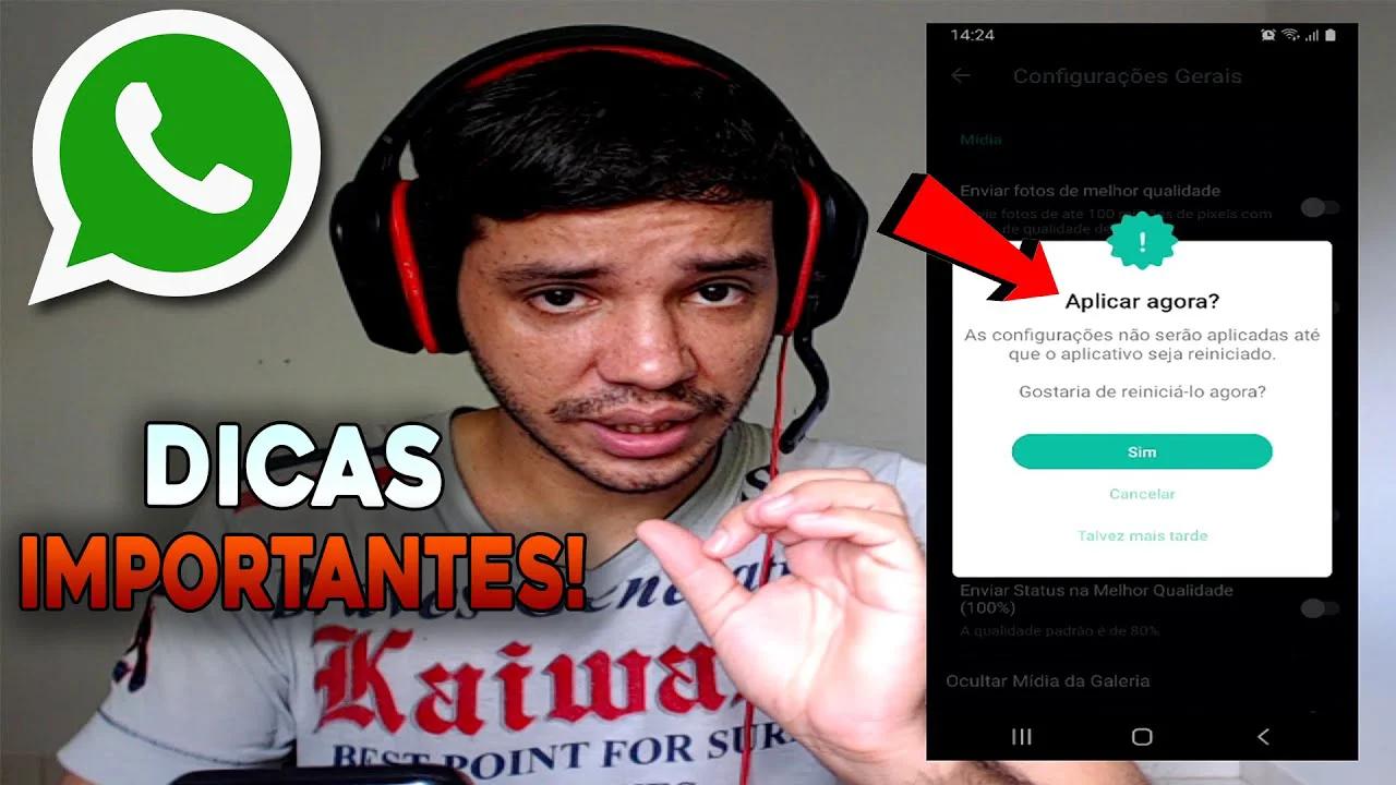 COMO CONFIGURAR O WHATSAPP GB PASSO A PASSO 🔥