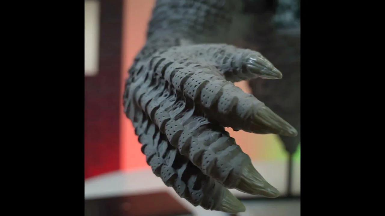 How I made the skin of The King of Monsters. #mokso #Godzilla #art