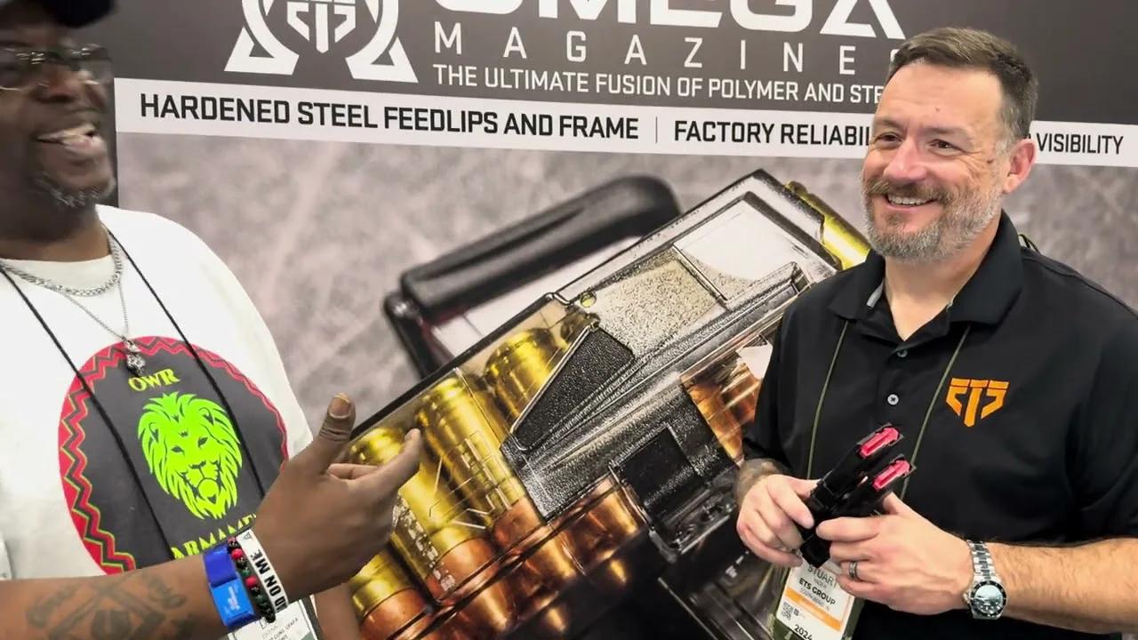 ETS OMEGA MAGAZINE AT SHOT SHOW 2024