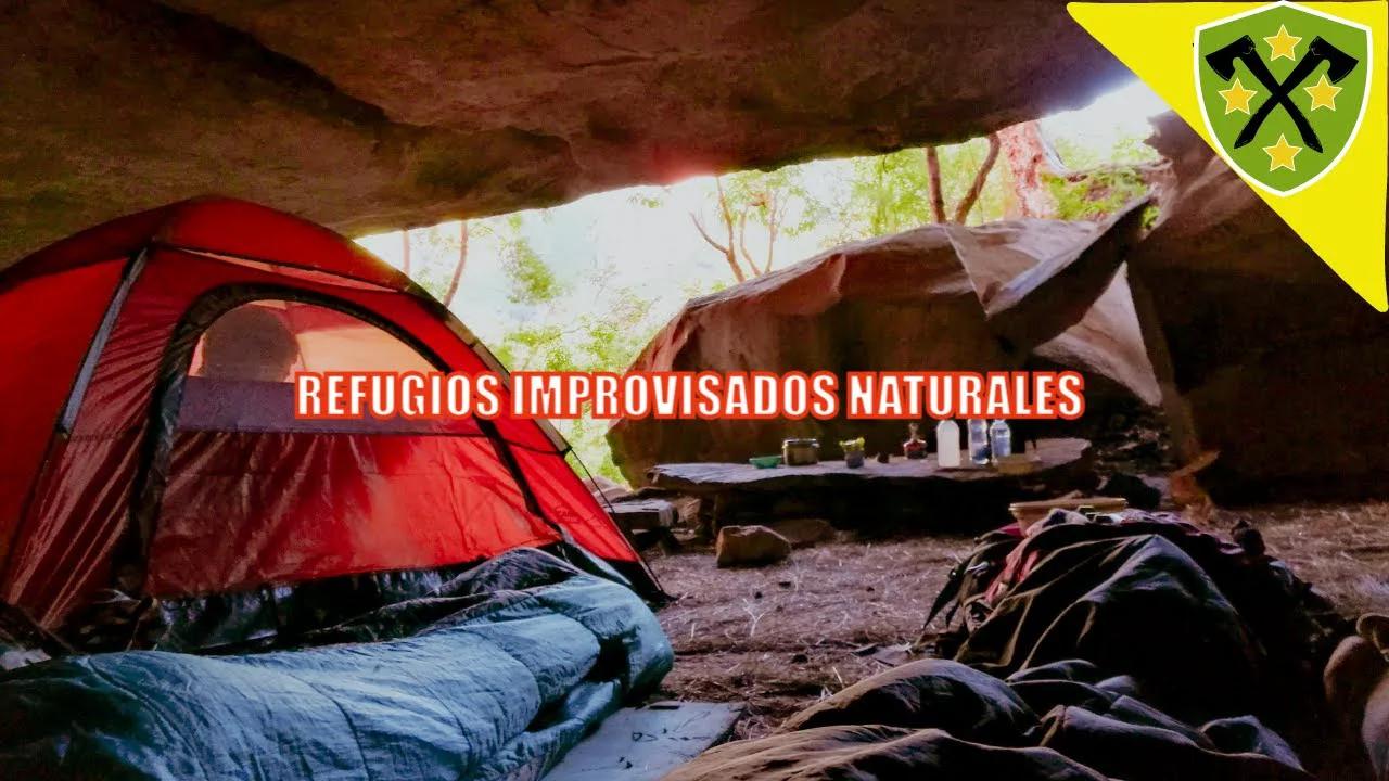 COMO DESCUBRIR Y HACER REFUGIOS NATURALES IMPROVISADOS