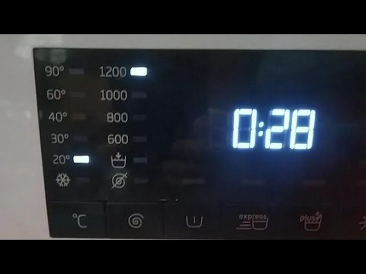 Beko Washing Machine / Daily Express / Full Wash Cycle