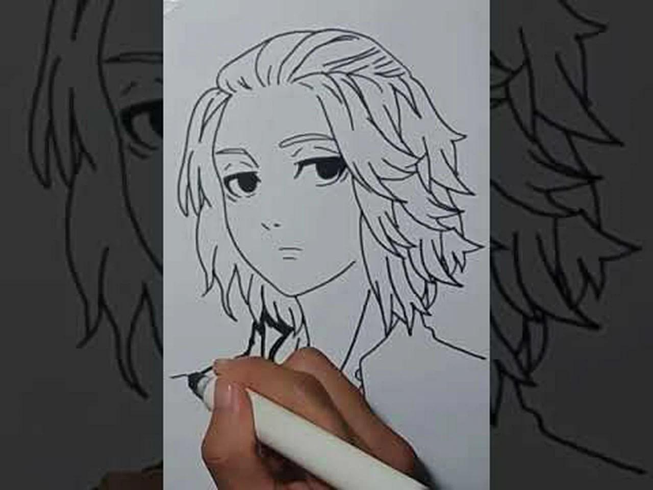 Drawing Sano Manjiro Mikey Tokyo revengers