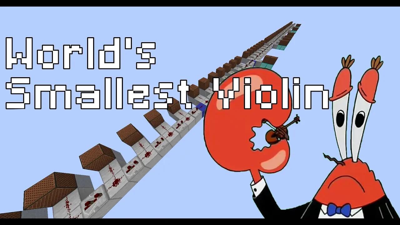 [Minecraft Note Block]AJR - World's Smallest Violin