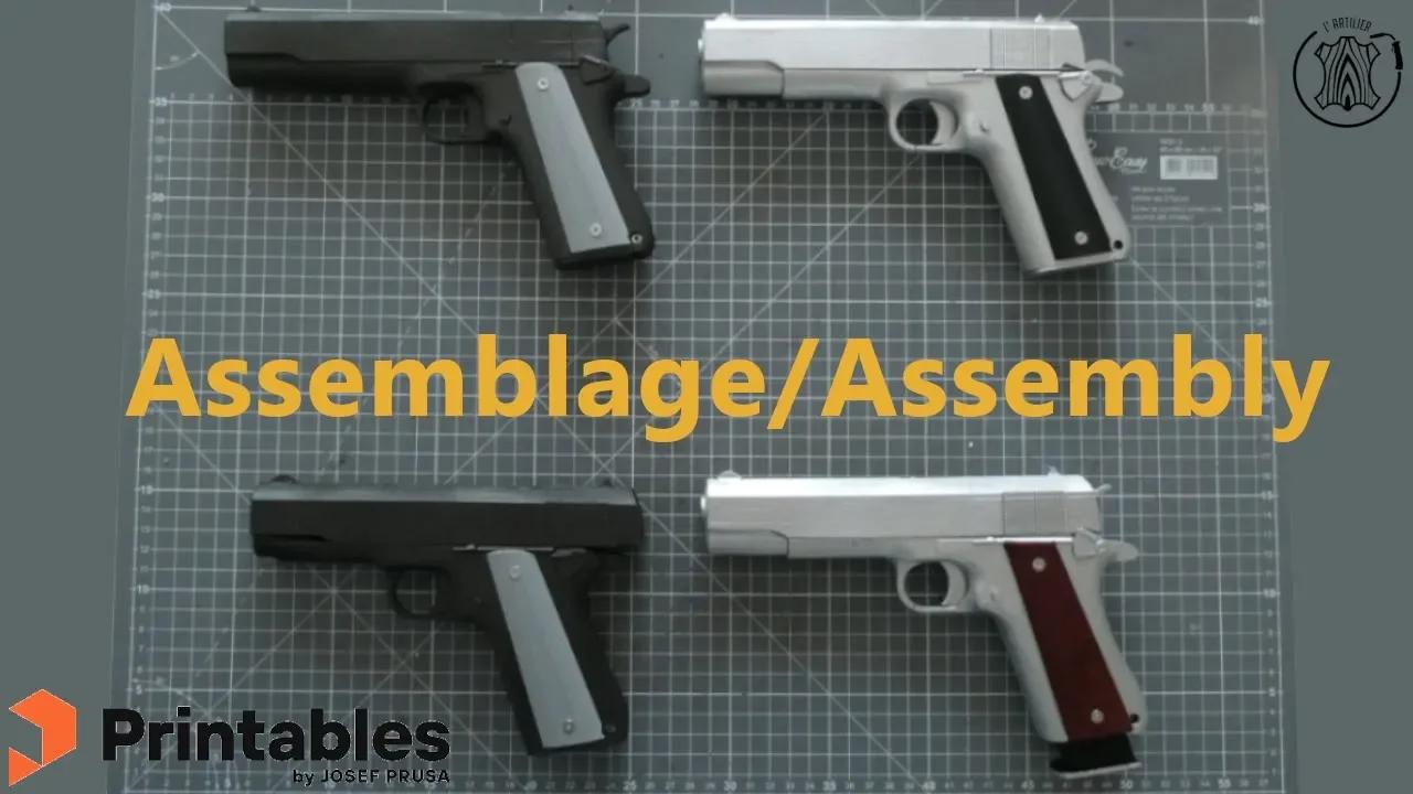 Colt 1911 Instructions de montage/Assembly instructions