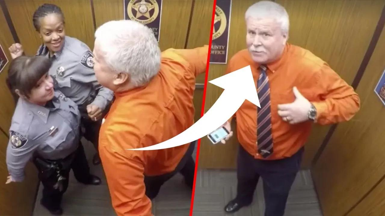 Weirdest Elevator Moments Caught On Camera