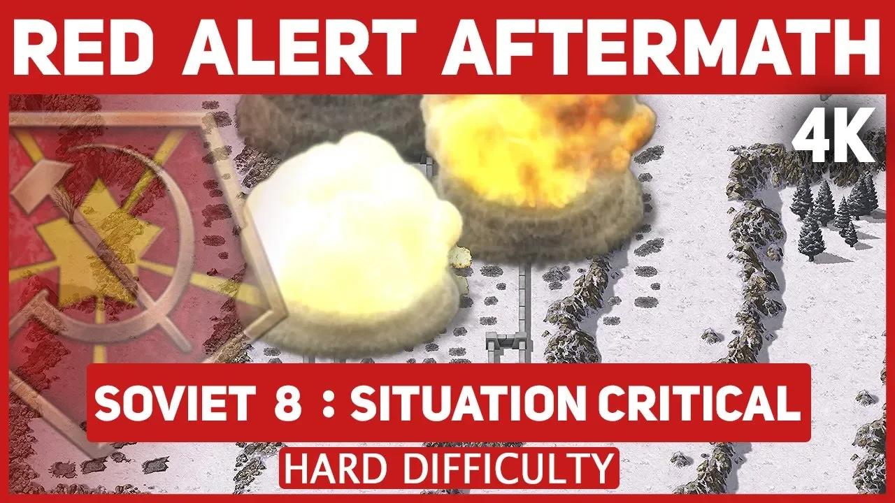 Red Alert Aftermath Remastered 4K - Soviet Mission 8: Situation ...