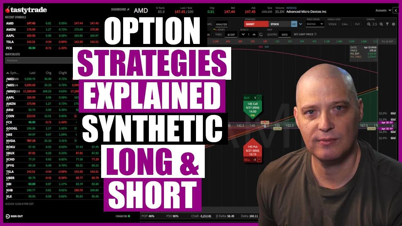 Stock Replacement Option Strategies (Synthetic Long and Synthetic Short)
